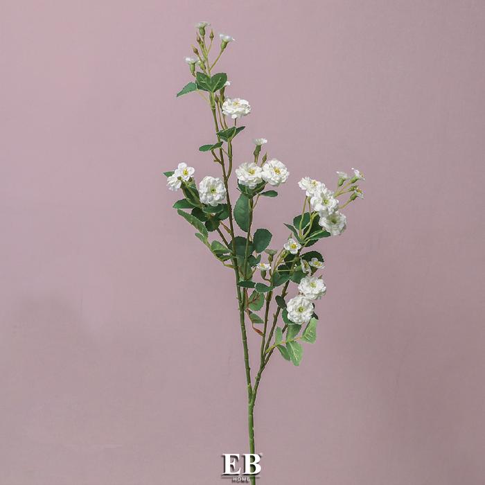 Jual Bunga Tangkai Palsu Hias Dekorasi / Artificial Flower 964 - White ...