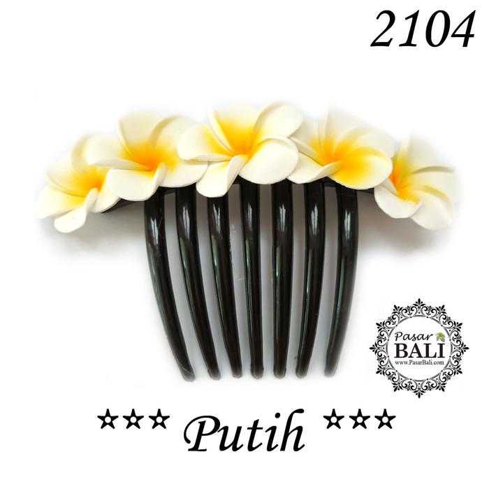 Jual Sirkam Rambut 5 Bunga Kamboja - Khas Bali - Putih - Kab. Badung ...