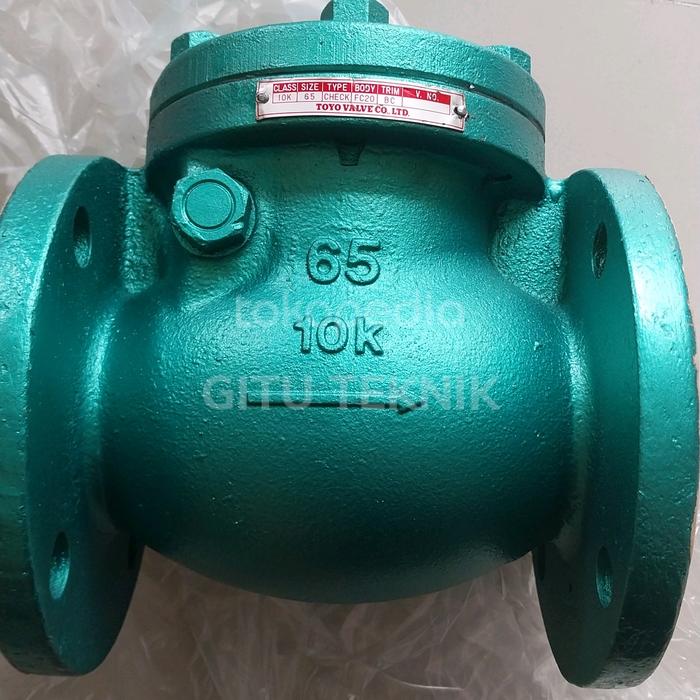 Jual Swing Check Valve 2 1/2" inch TOYO JIS 10K - Jakarta Pusat - GITU ...