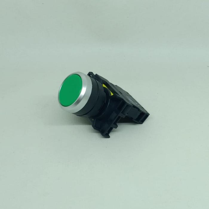Jual Push Button Model Moeller 22mm HIJAU 1NC Spring Return Switch ...
