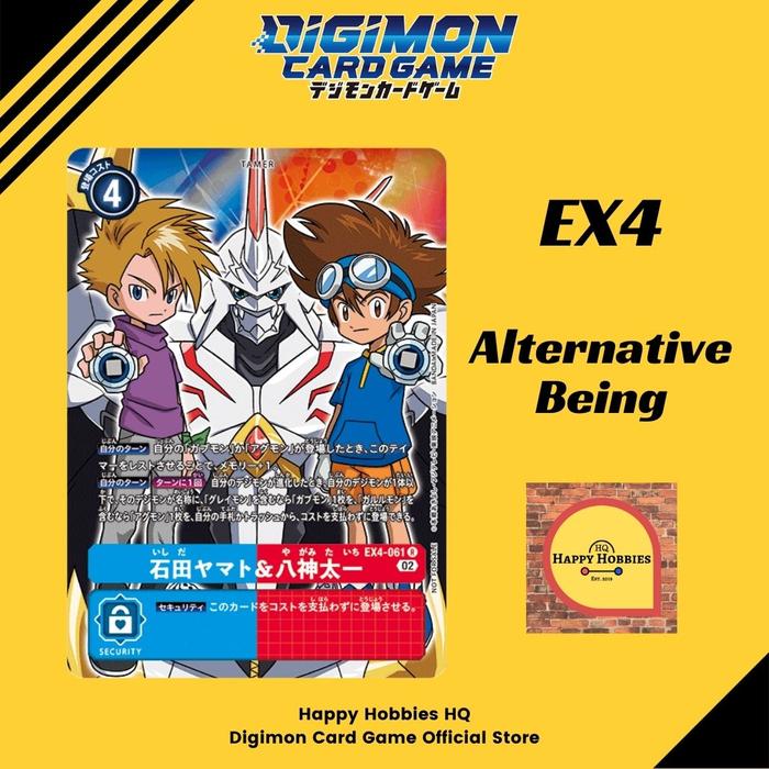 Jual Digimon Card Game EX4-061 Ishida Yamato & Yagami Taichi Rare - Kota Surabaya - Happy ...