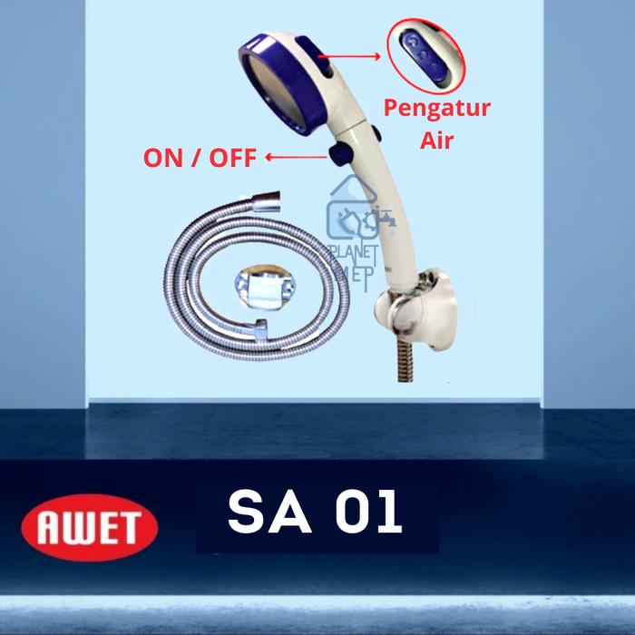 Jual AWET SHOWER / KRAN SHOWER SA 01 - Kota Denpasar - Planet MEP ...