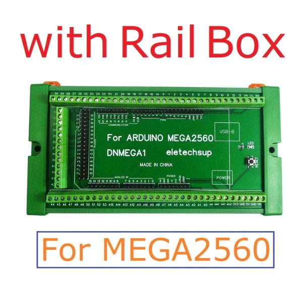 Jual DIN Rail Mount Screw Terminal Block Adapter For Arduino NANO/UNO ...