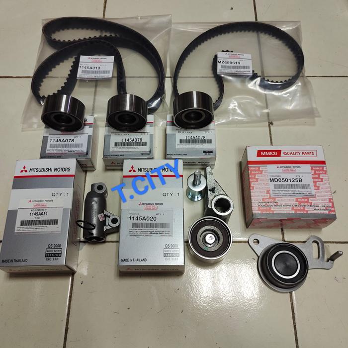 Jual TIMING BELT SET TENSIONER TRITON 2.5 PAJERO SPORT COMPLETE SET ...