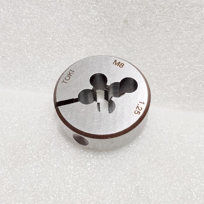 Jual Mata Snai M8 x 1.25 Toki Baut 12 | Adjustable Round Dies Senai M8x1.25 - Jakarta Timur ...