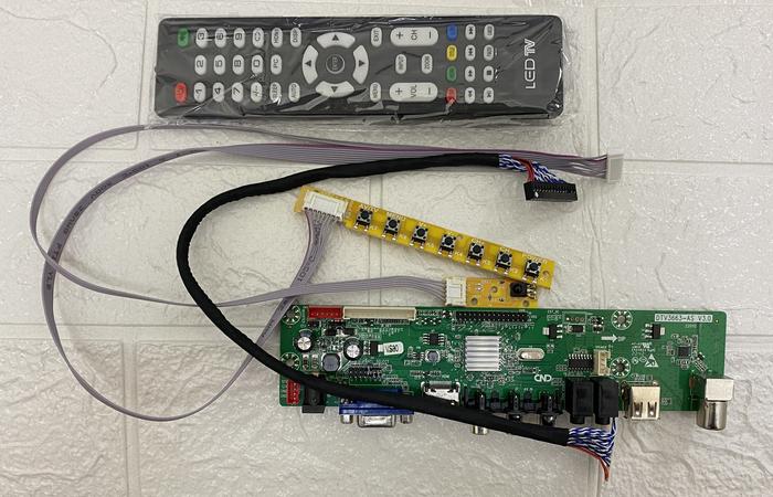 Jual Modul PCB Kit Driver LCD LED Universal DTV3663 untuk Digital TV ...