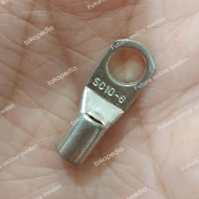 Jual Skun Kabel 10MM SC 10 - 6 ring tanpa isolasi/ cable scun lug - Kota Medan - Future online ...