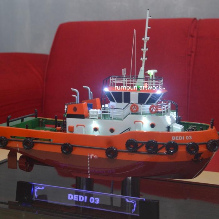 Jual Miniature Kapal Tugboat/ Kapal Tunda - Kab. Temanggung - Miniatur ...