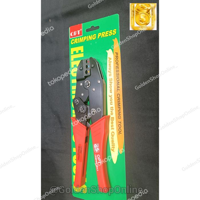 Jual Crimping Tool - Tang Scun Merk OPT type LY 03C uk 0,5-6 mm ...