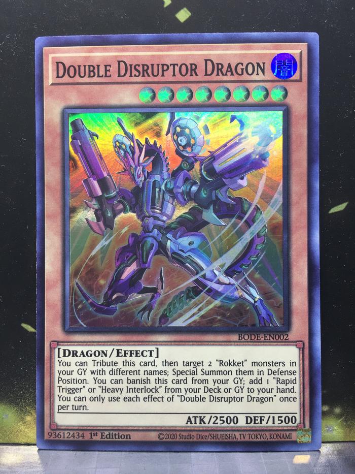Jual Yugioh Double Disruptor Dragon - BODE super rare - Jakarta Barat ...