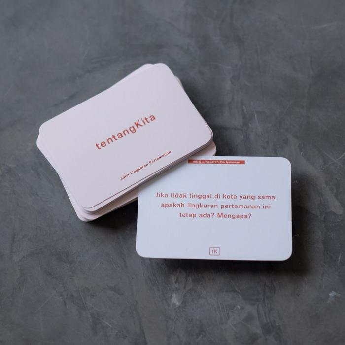 Jual Permainan Kartu Tentangkita X Syca - Edisi Lingkaran Pertemanan Di ...