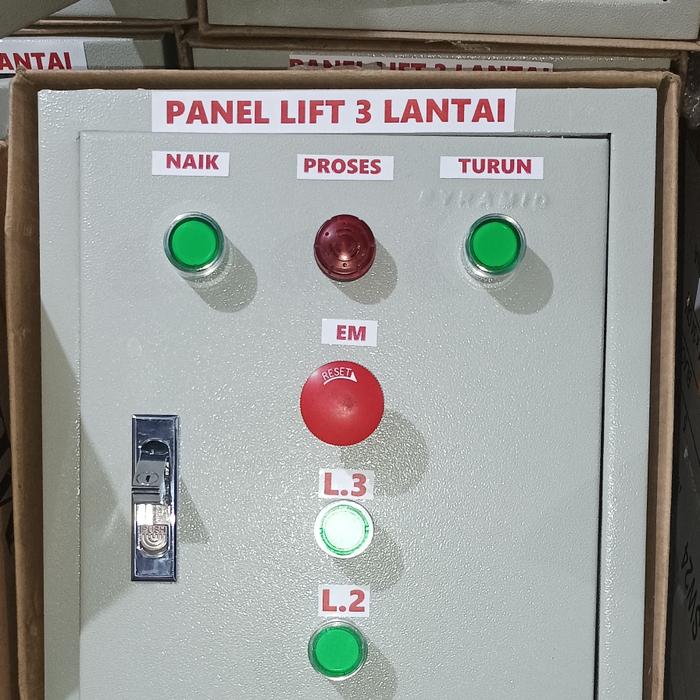 Jual Panel Lift 2&3 lantai + Indikator Posisi kranjang + Sistem Auto ...