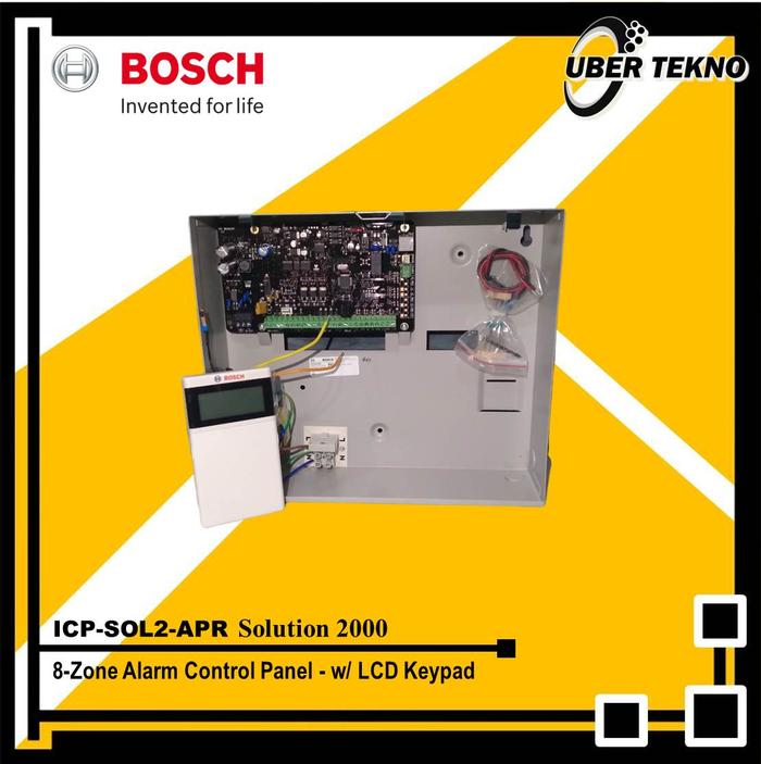 Jual Alarm Control Panel 8 Zone Bosch Solution 2000 - Kota Bekasi - Uber Tekno | Tokopedia