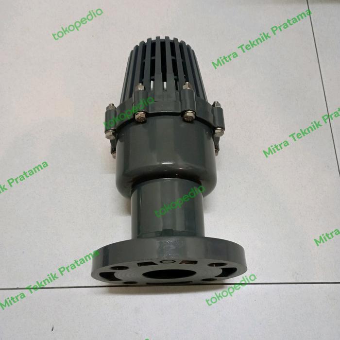 Jual Foot Valve PVC Flange JIS 10K 3" inch / DN80 - Jakarta Barat ...