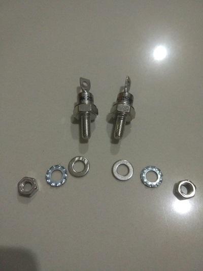 Jual DIODA DIODE STUD BAUT 25HFR120 25 HFR 120 25A 1200V - panah atas ...