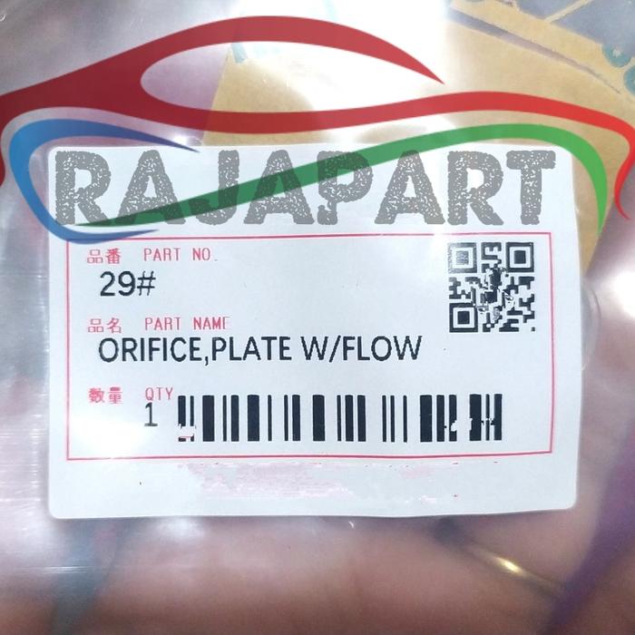 Jual Valve Injector 29 ORIFICE Plate 29 control Valve injektor isuzu ...