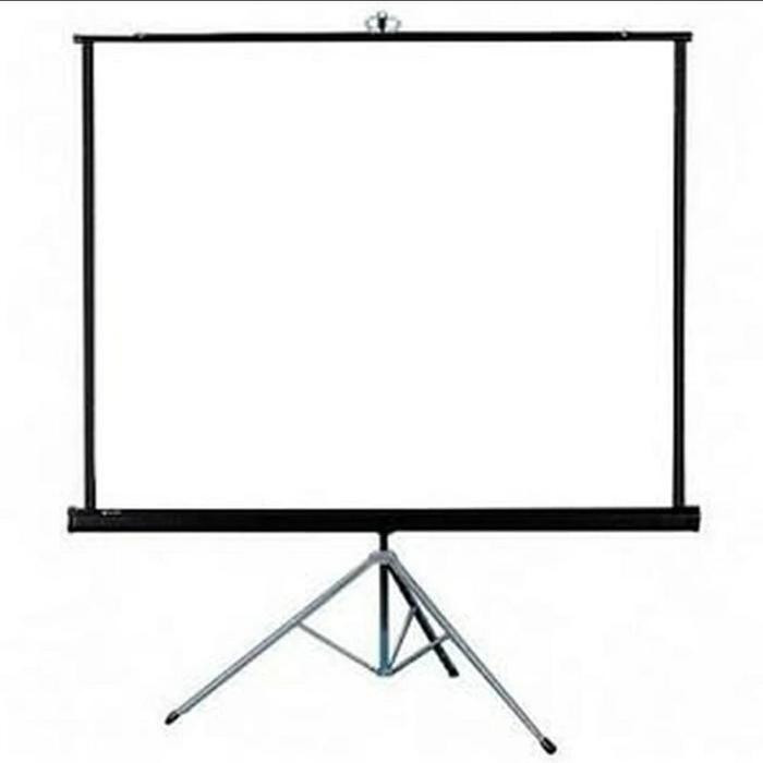 Jual Layar Proyektor - Screen Projector 70 inch Tripod - Jakarta Pusat ...