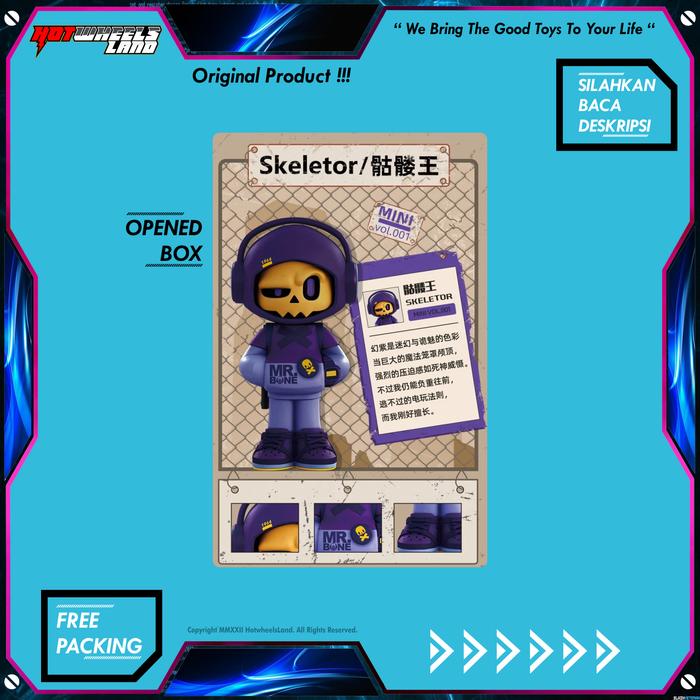 Jual Mytoys x Dat Studios Figure Mr. Bone Game Man Mini Skeleton Hero ...