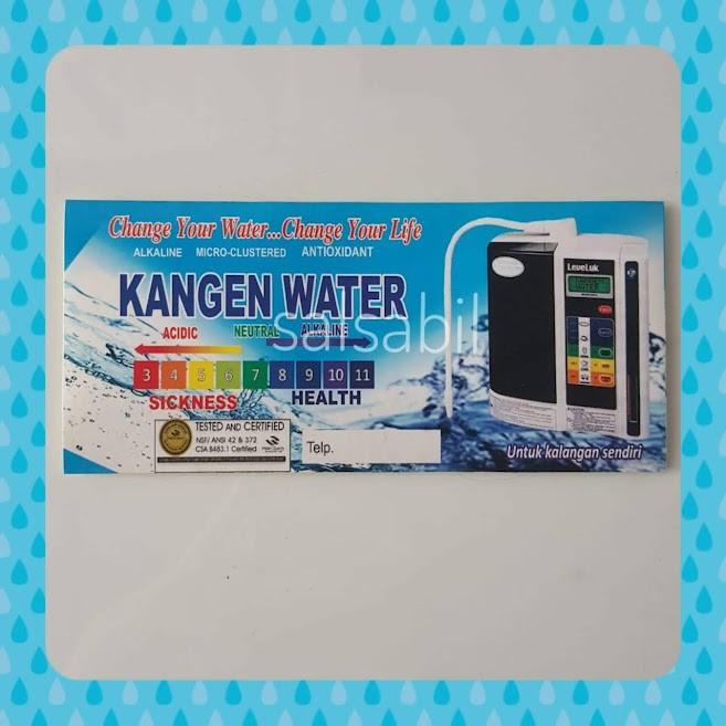 Jual stiker kangen galon 19 liter - Kab. Sukoharjo - SALSABIL Water ...