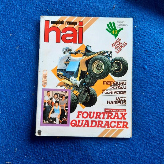 Jual majalah hai no 47 tahun 1986 artikel lupus - Kota Payakumbuh - buya gallery antik | Tokopedia