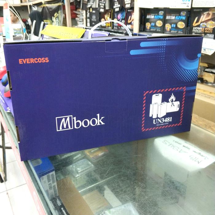 Jual EVERCOSS NB1-I5001 NOTEBOOK i5-1135G7 DDR4 8GB SSD 256GB 14.1 ...