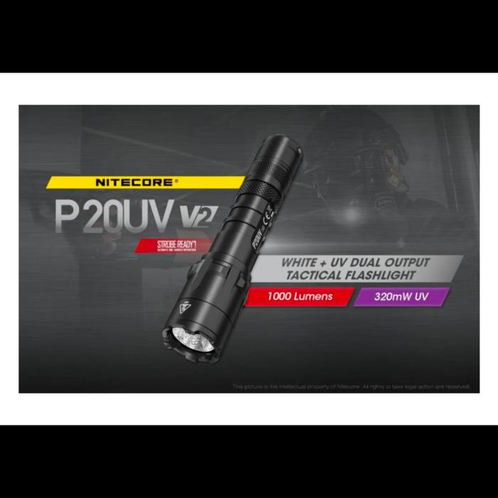 Jual Senter NITECORE P20UV V2 1000 Lumens - Jakarta Utara - Nitecore ...