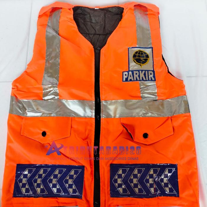 Jual rompi parkir parasut lapangan/rompi parkir terbaru - TANPA LOGO ...