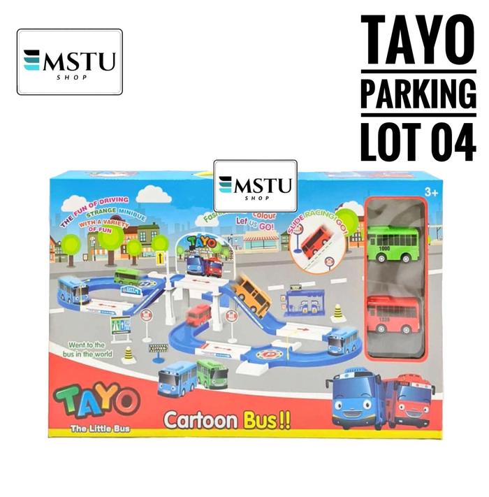 Jual Tayo Parking Lot (ZY 004/ Mainan Anak/ Kereta/ Bus Tayo/ Mobil) - Jakarta Barat - emstu ...