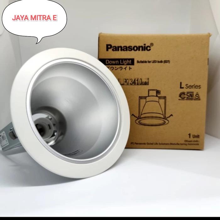 Jual Downlight Panasonic 5" 5 Inch NLP73410 Inbow Tanam Fitting E27 ...