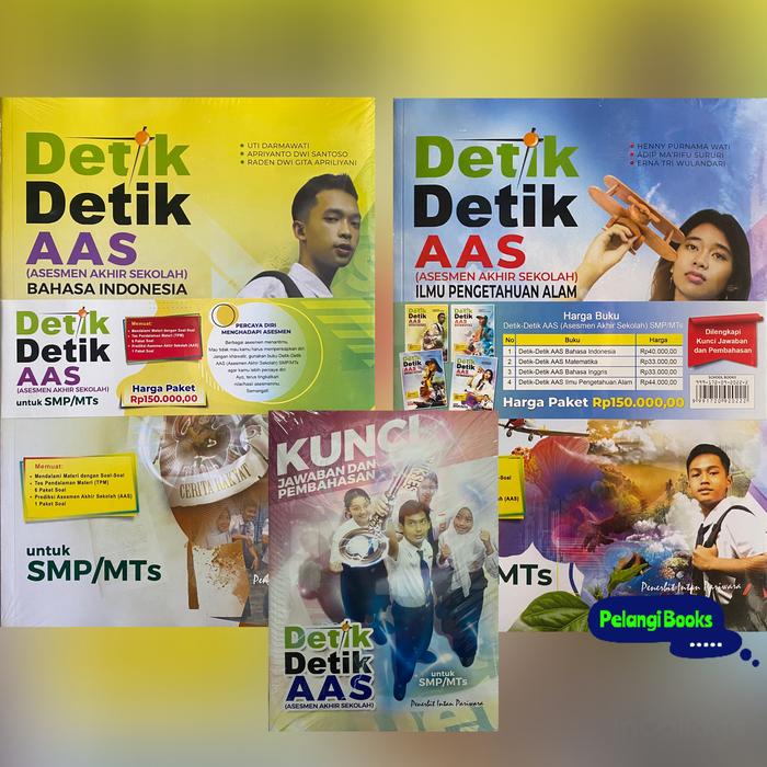 Jual BUKU DETIK DETIK AAS ASESMEN AKHIR SEKOLAH SMP/MTS 2022-2023 ...
