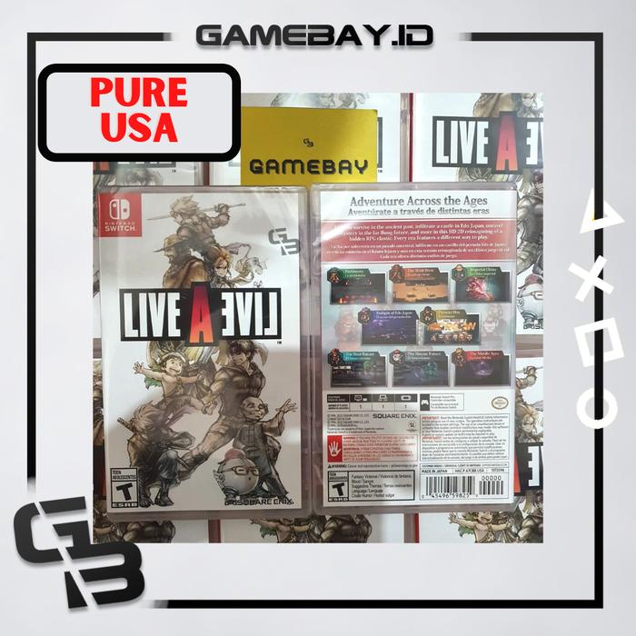 Promo PURE USA Nintendo Switch Live A Live Cicil 0% 3x - Jakarta Barat - gamebay | Tokopedia