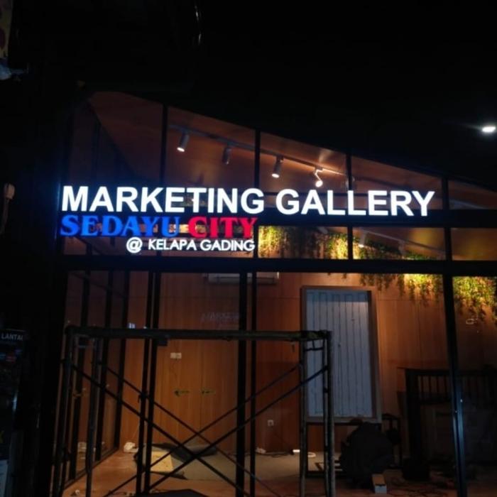 Jual Huruf Timbul Galvanis | Huruf Menyala | Neon Box Akrilik - Kota ...