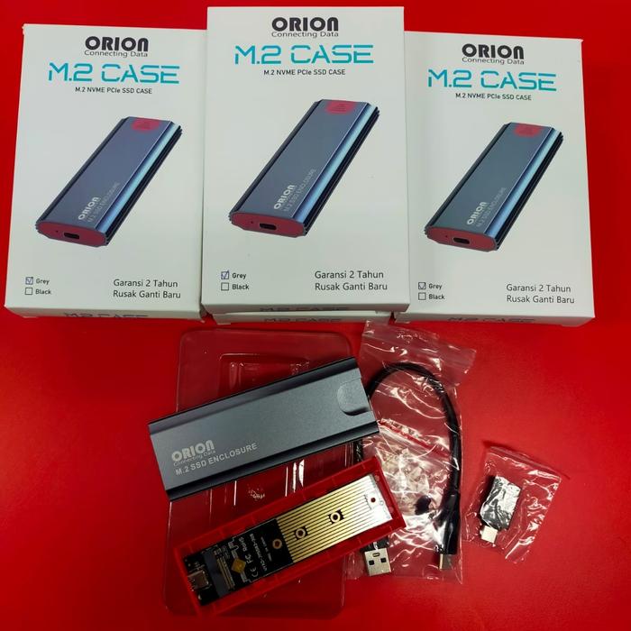 Jual ORION M2 NVME Enclosure USB Type C dan USB 3.1 Garansi 2 Tahun ...