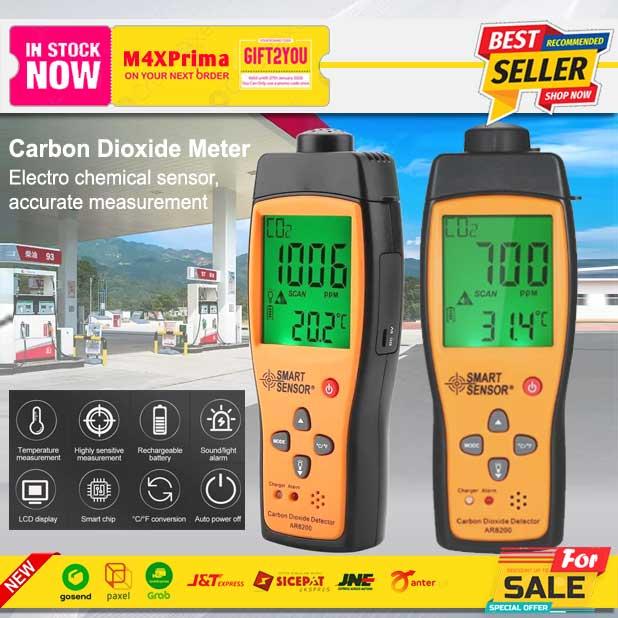 Jual Smart sensor AR8200 carbon dioxide Co2 gas detector detection AR ...