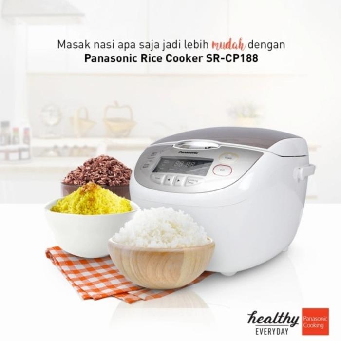 Jual PANASONIC Rice Cooker Digital 1.8L SR-CP188NSR CP188 CP 188 NSR GARANS - Jakarta Timur ...