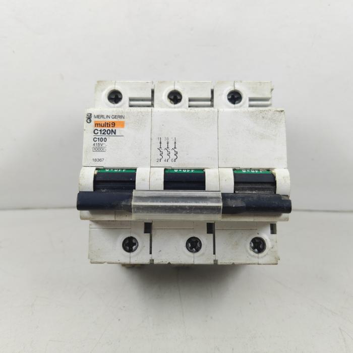 Jual MERLIN GERIN C120N C100 3P 100A MCB Circuit Breaker 10kA 10000A ...