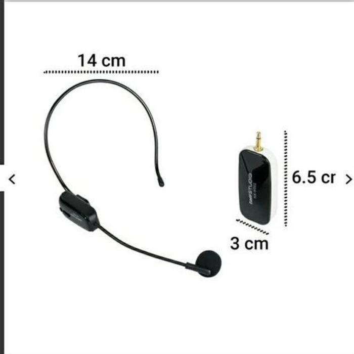 Jual mic wireless bando imam presentasi microphone bando kualitas bagus ...