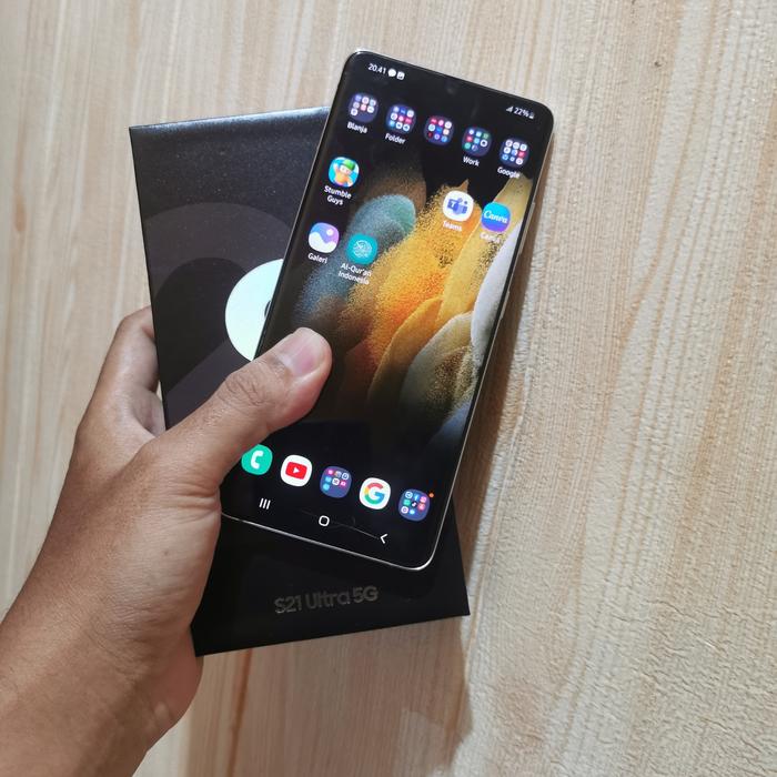 Jual Samsung S21 Ultra 5G ram 16 512GB Fulset Garansi Resmi - 12/256GB - Kota Surabaya ...