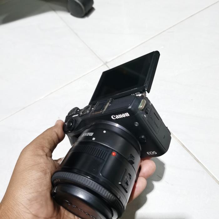 Jual canon eos m3 lensa fix 50mm dan Adpter dslr ajib - Kab. Tangerang ...