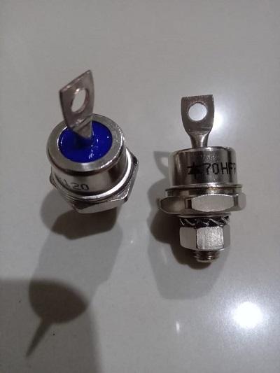 Jual DIODA DIODE STUD BAUT 70HFR120 70 HFR 120 70A 1200V - panah atas ...