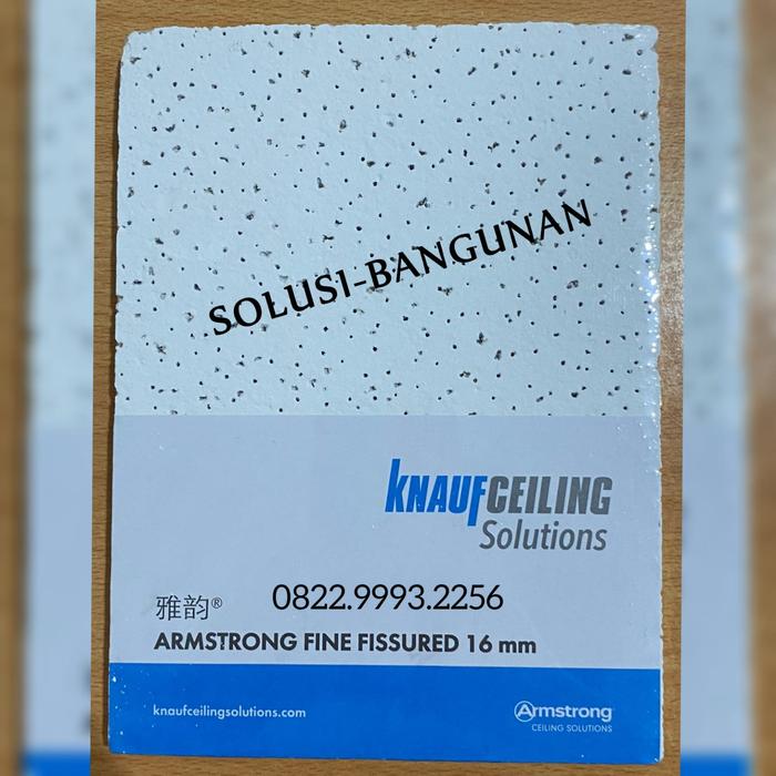 Jual Akustik amstrong 60x60 tegular / armstrong / akustik bevel rh99 ...