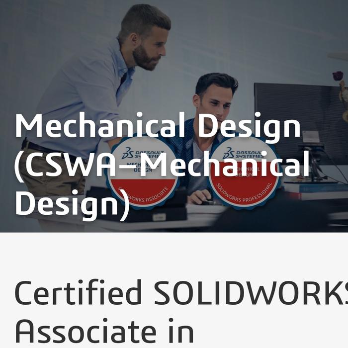 Jual Voucer Sertifikasi SolidWorks CSWA-Mechanical Design + Konsultasi - Kota Tangerang Selatan ...