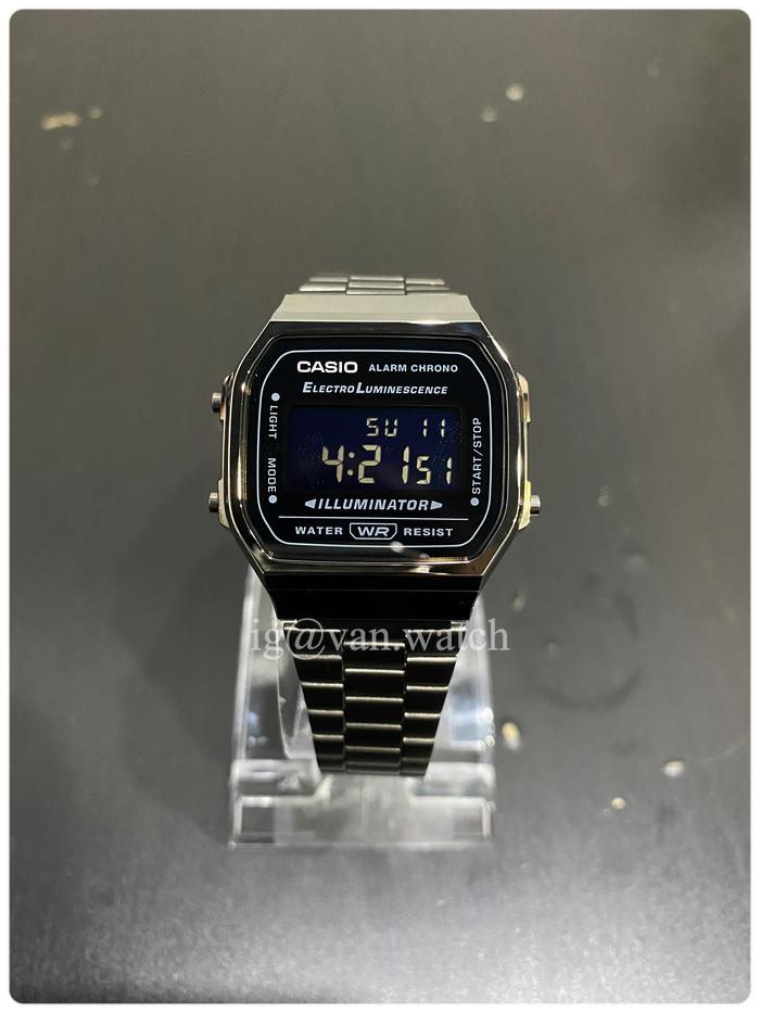 Jual Casio A168WGG-1B / A168WGG-1B ORIGINAL - Kota Bandung - Gshock Van.watch | Tokopedia