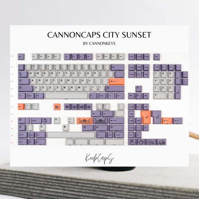 Promo CannonCaps City Sunset Keycaps - CannonKeys - Jakarta Barat - KeebCapS | Tokopedia