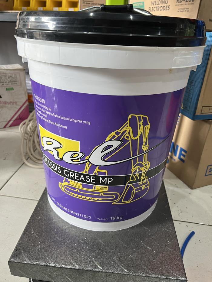 Jual Grease / Gemuk REL Super Chasis MP (15kg) Warna Coklat Merah MURAH ...