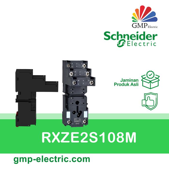 Jual RXZE2S108M Socket Relay Schneider u/ RXM2 - Jakarta Barat - GMP Elektrik | Tokopedia