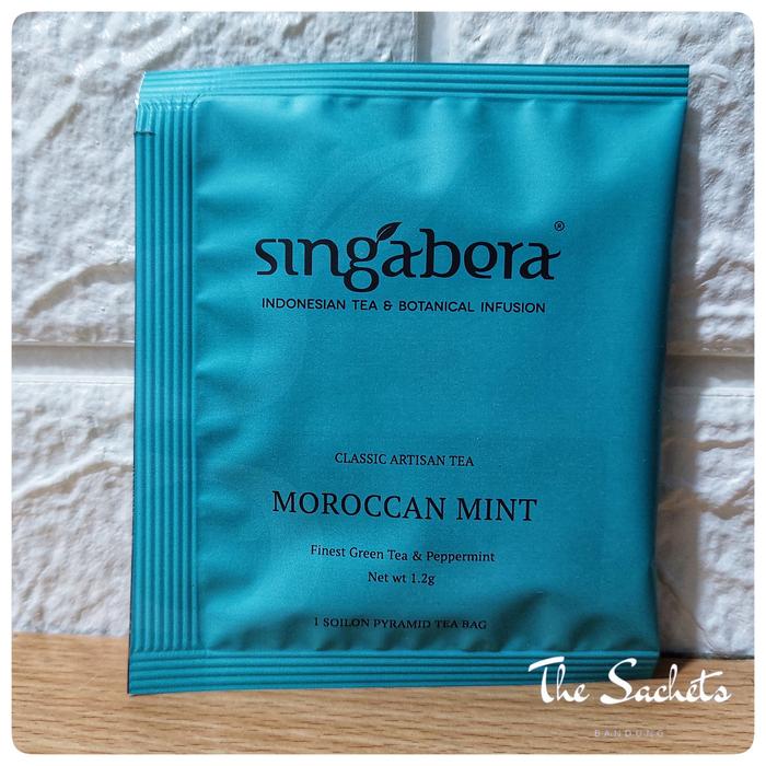 Jual singabera Indonesian Classic Artisan Tea Sachet - Moroccan Mint ...