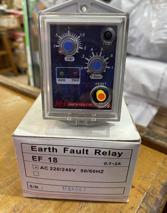 Jual Earth Fault Relay MH EF18 EF 18 MH Original - Jakarta Pusat ...