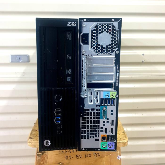 Jual Pc Komputer Dan server Hp Z230 Soket 1150 Model desktop sff kosongan - Jakarta Pusat ...