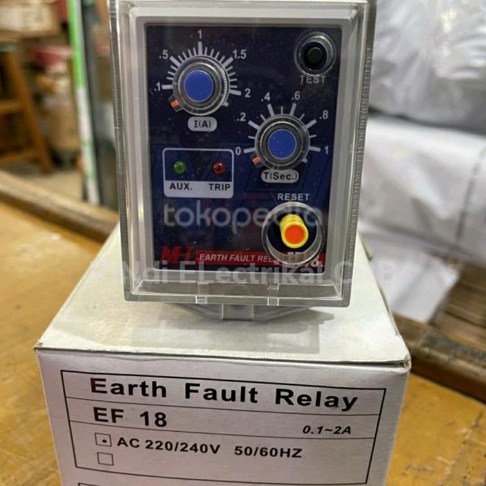 Jual earth fault relay MH EF18 EF 18 MH original - Jakarta Pusat ...